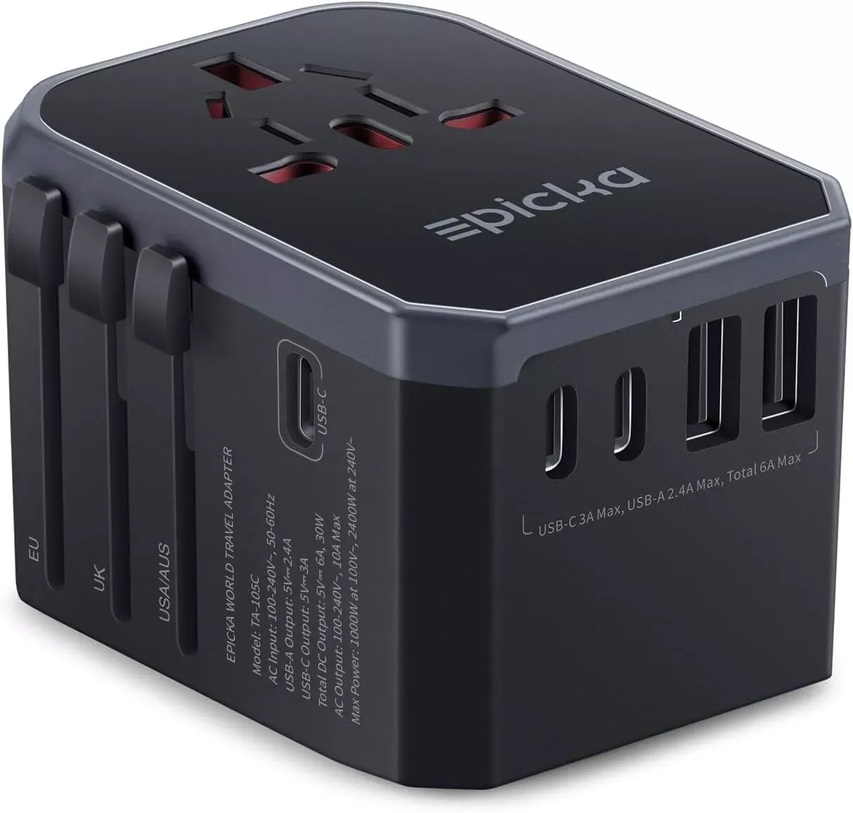 EPICKA Universal Travel Adapter - Bluesea Hardware Maldives | BlueSea ...