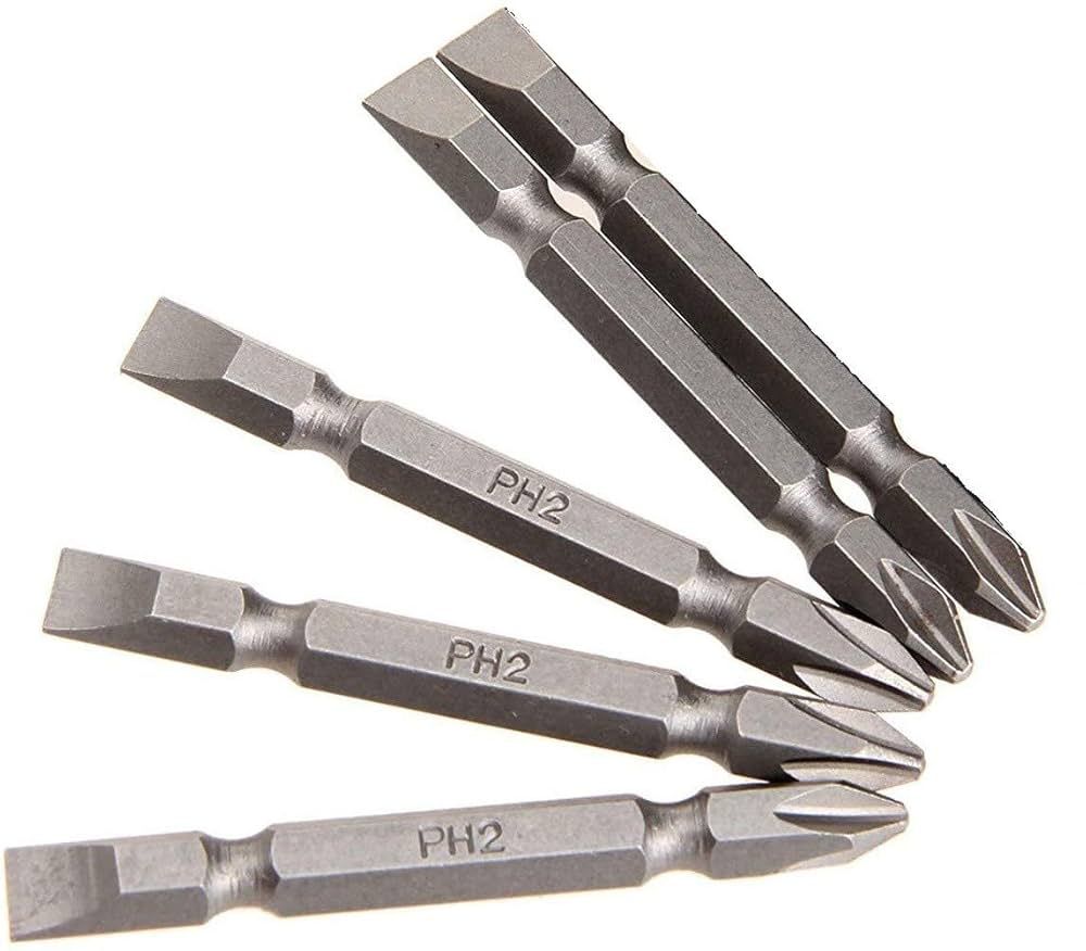 Screw Driver Bit PH2/SLT +- 1/4 65MM 2.5" ROLEE TW | BlueSea Hardware